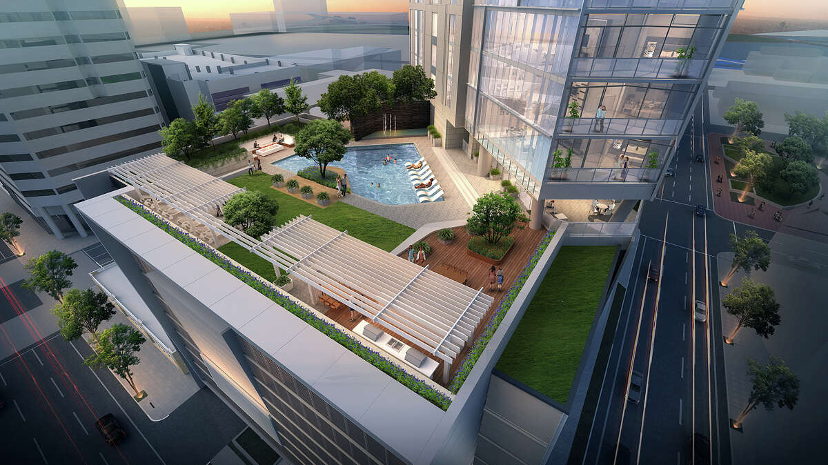 Hines reveals designs for downtown apartment tower