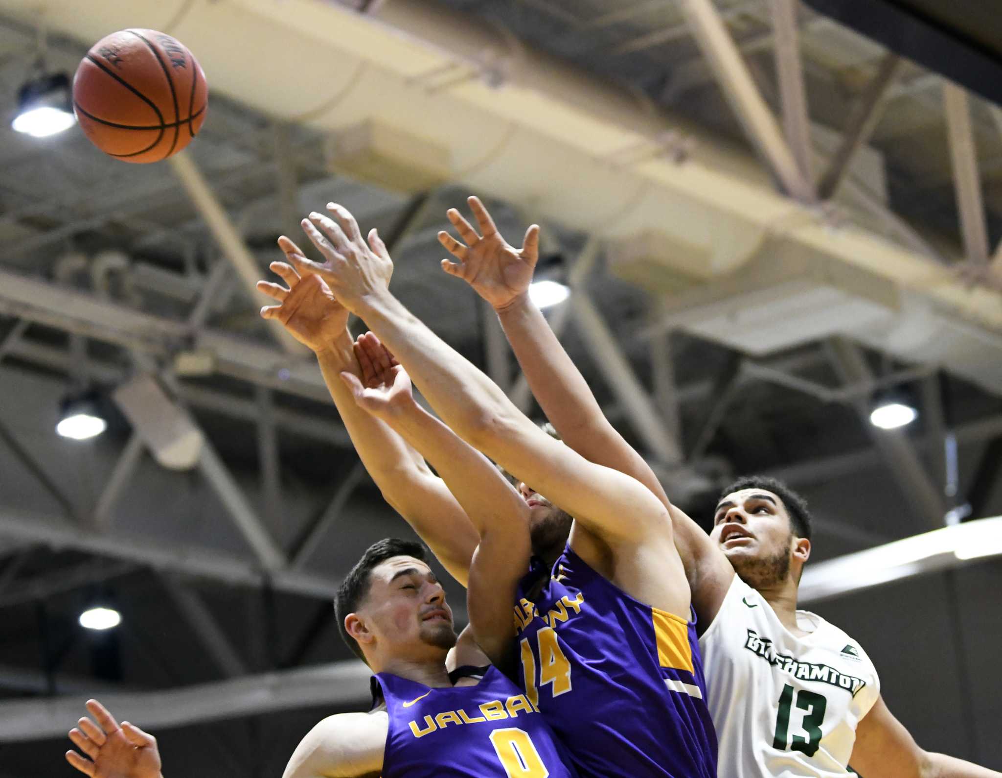 After injury scare, Adam Lulka back on the court for UAlbany