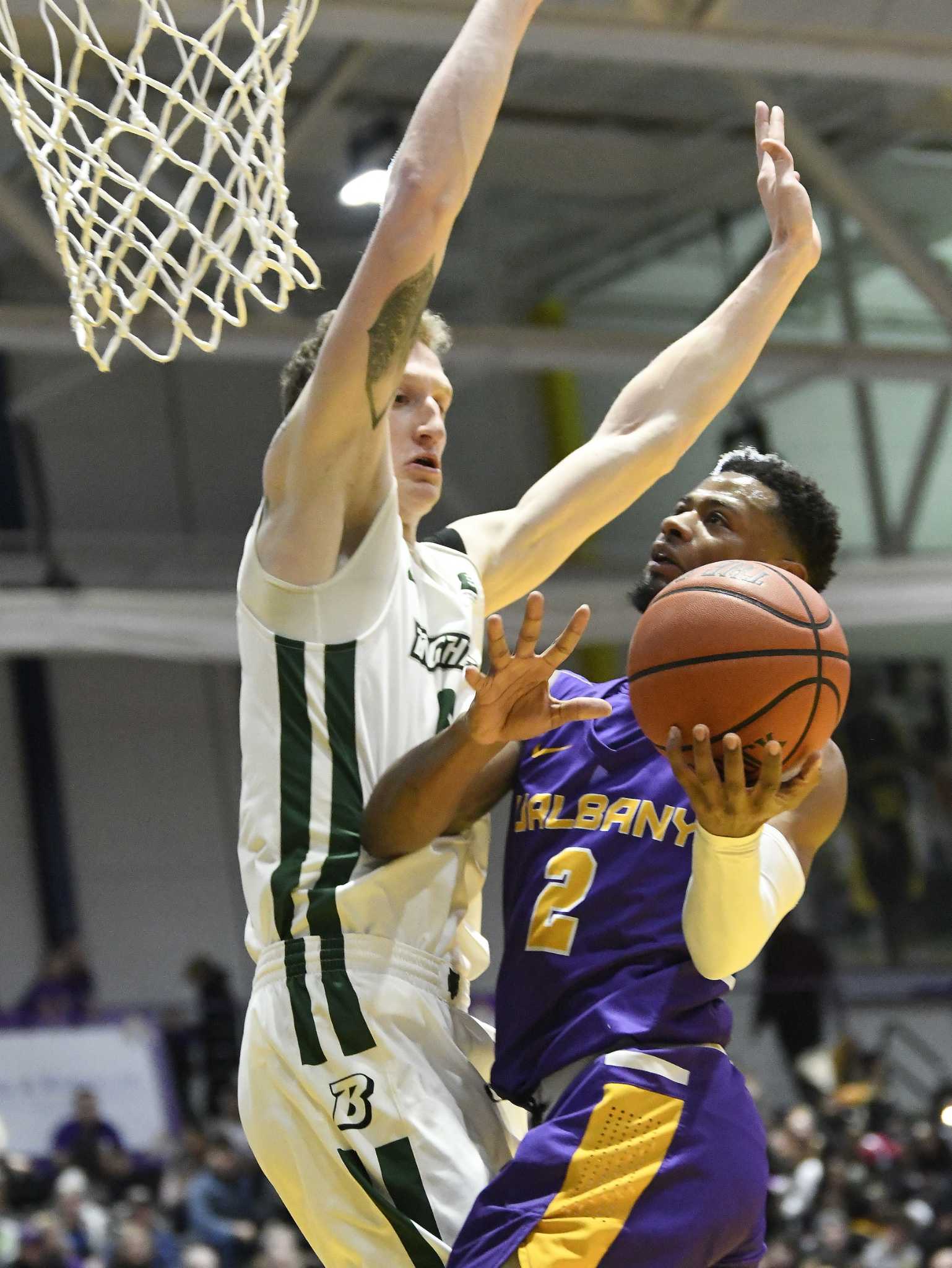 As a senior, Caleb Stewart making his mark at Binghamton