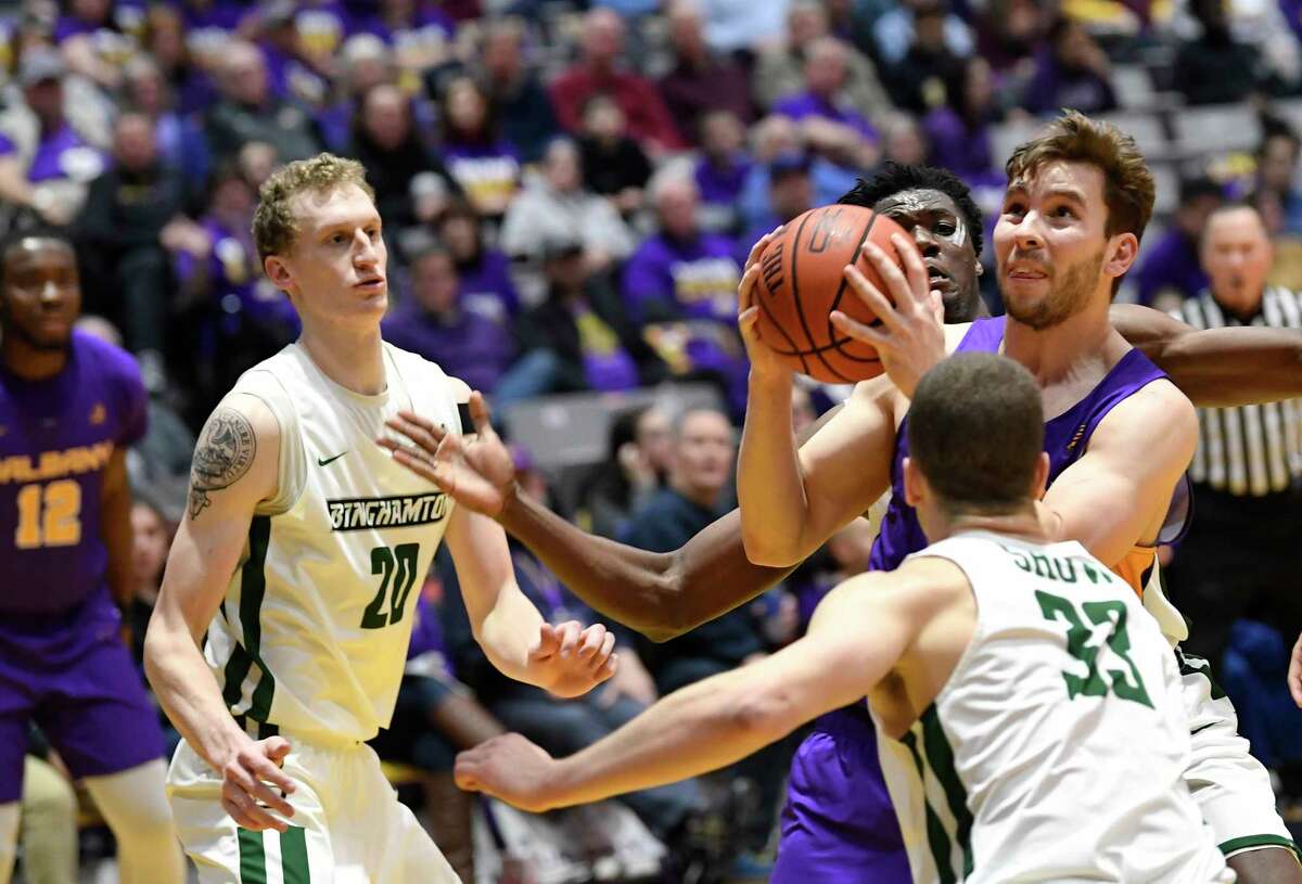 As a senior, Caleb Stewart making his mark at Binghamton