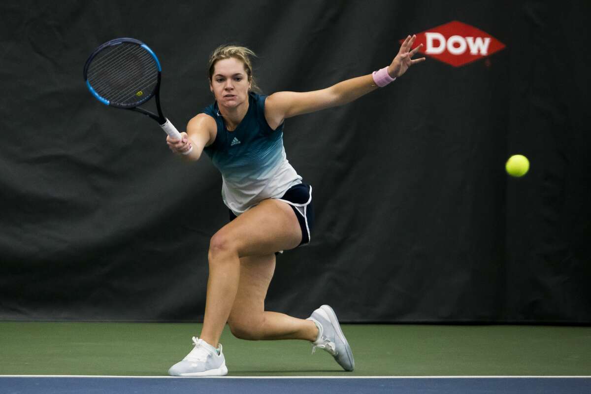 Caty McNally vs. Jessica Pegula in Dow Tennis Classic - Feb. 3, 2019