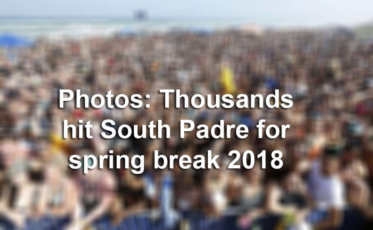 Photos show thousands hitting South Padre for spring break 2018