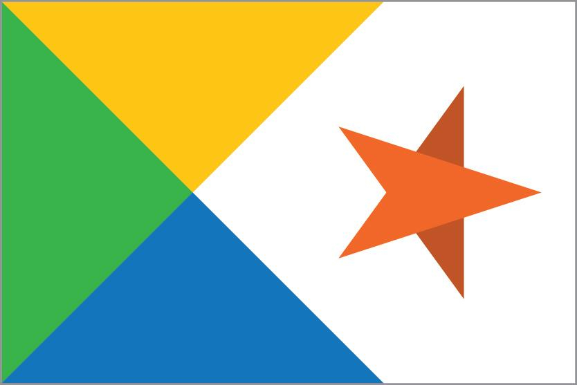 This San Francisco flag will dance in the wind