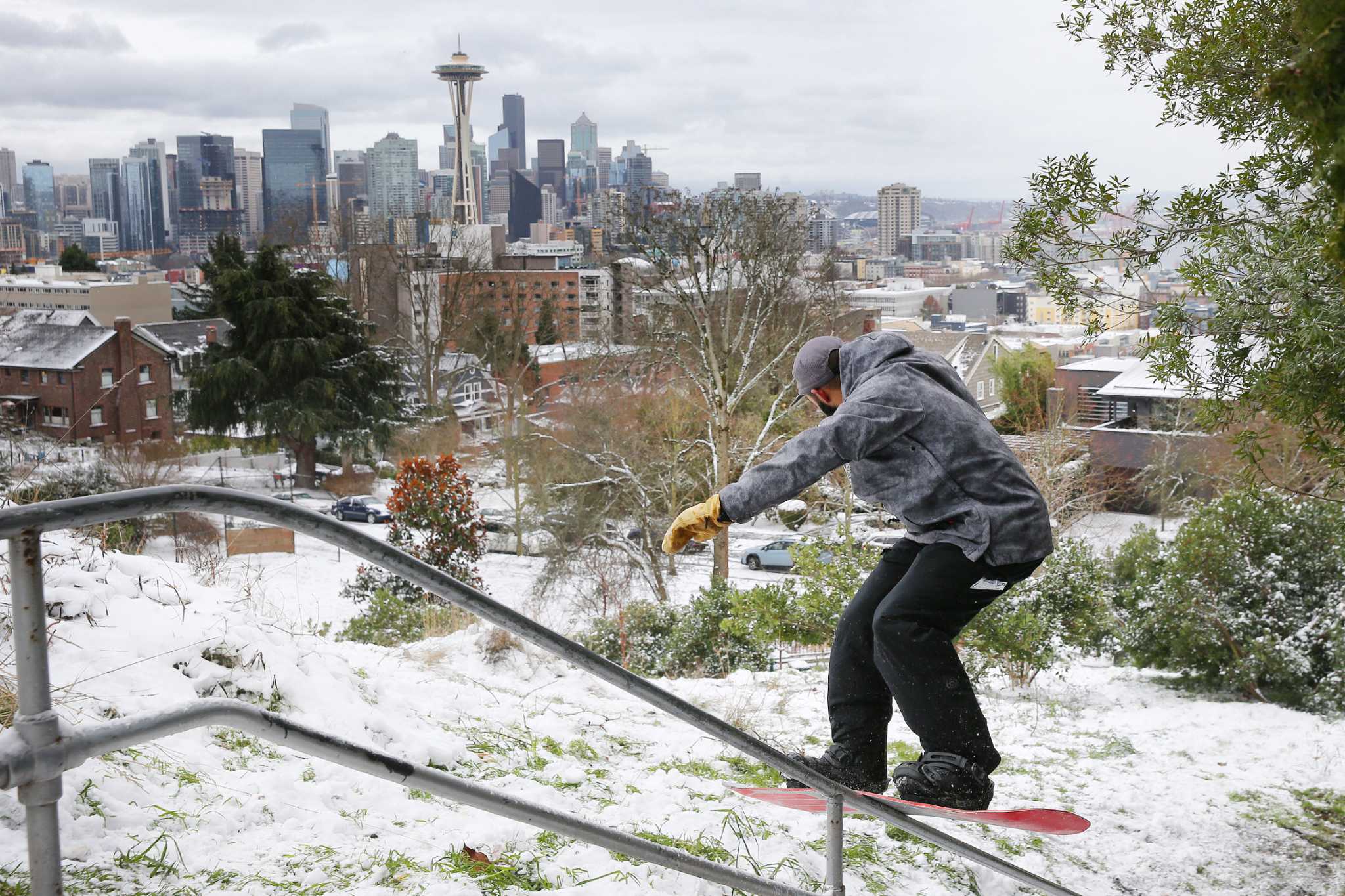 Seattle Snow day 2/4/19