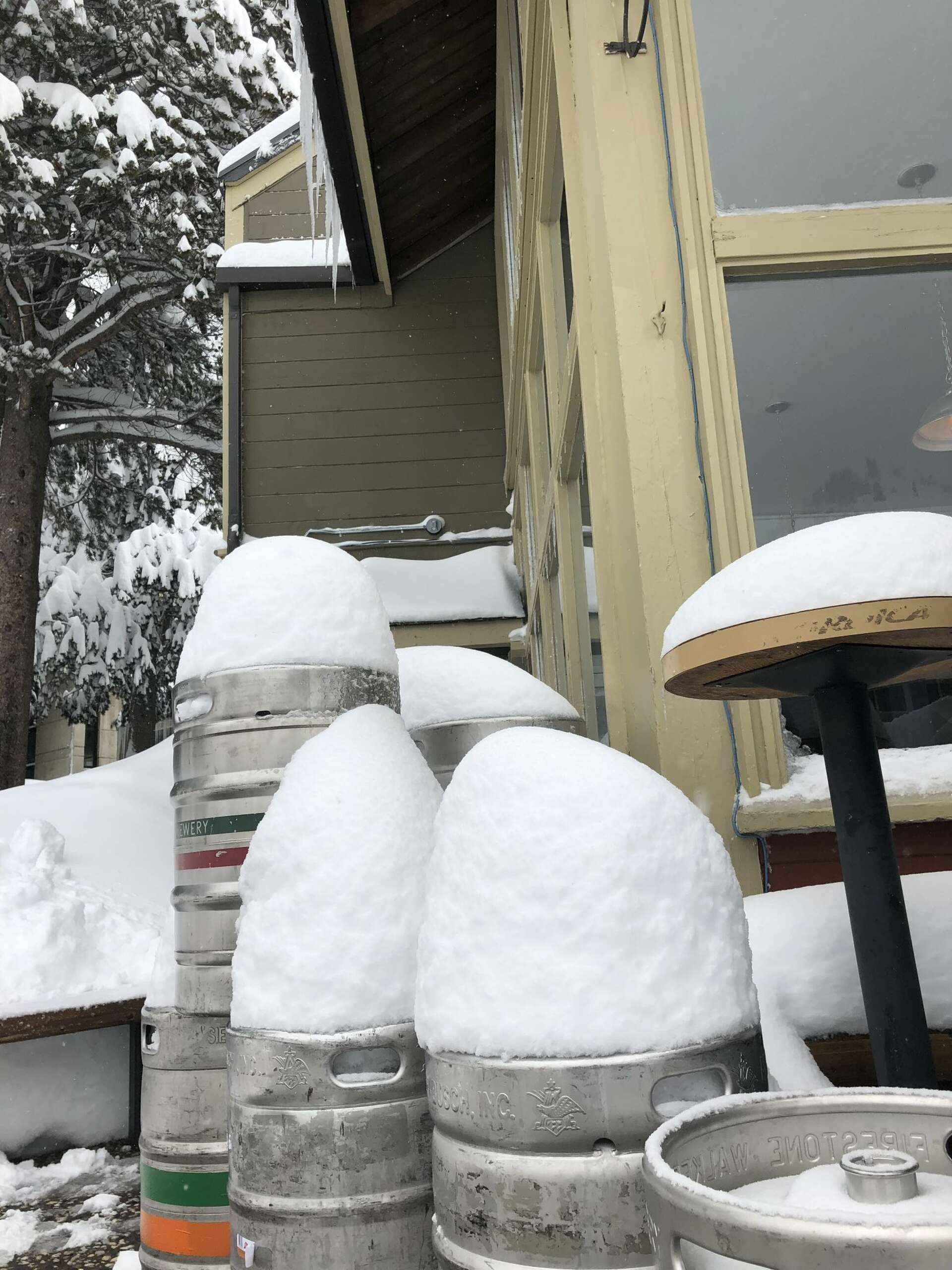 It was 13-below zero at South Lake Tahoe, shattering the previous ...