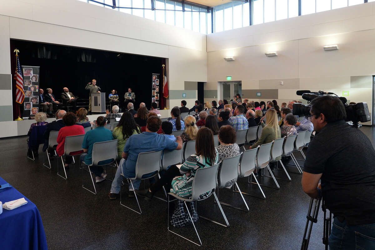 Ribbon cutting and dedication ceremony for the Bynum School