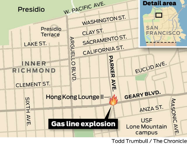 Gas line explosion in SF sends people running for lives - SFChronicle.com