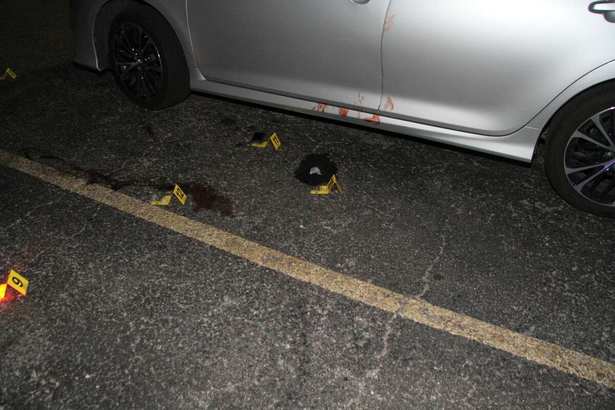 Graphic Crime Scene Photos Show Aftermath Of Gun Battle Outside Strip
