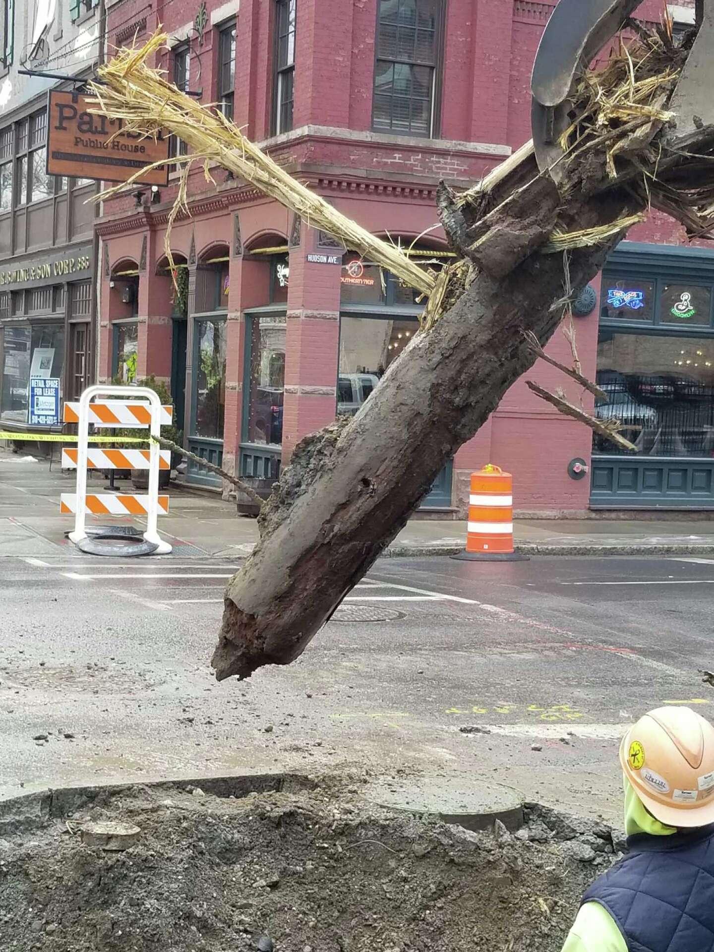 Albany Water uncovers two-century-old wood water main
