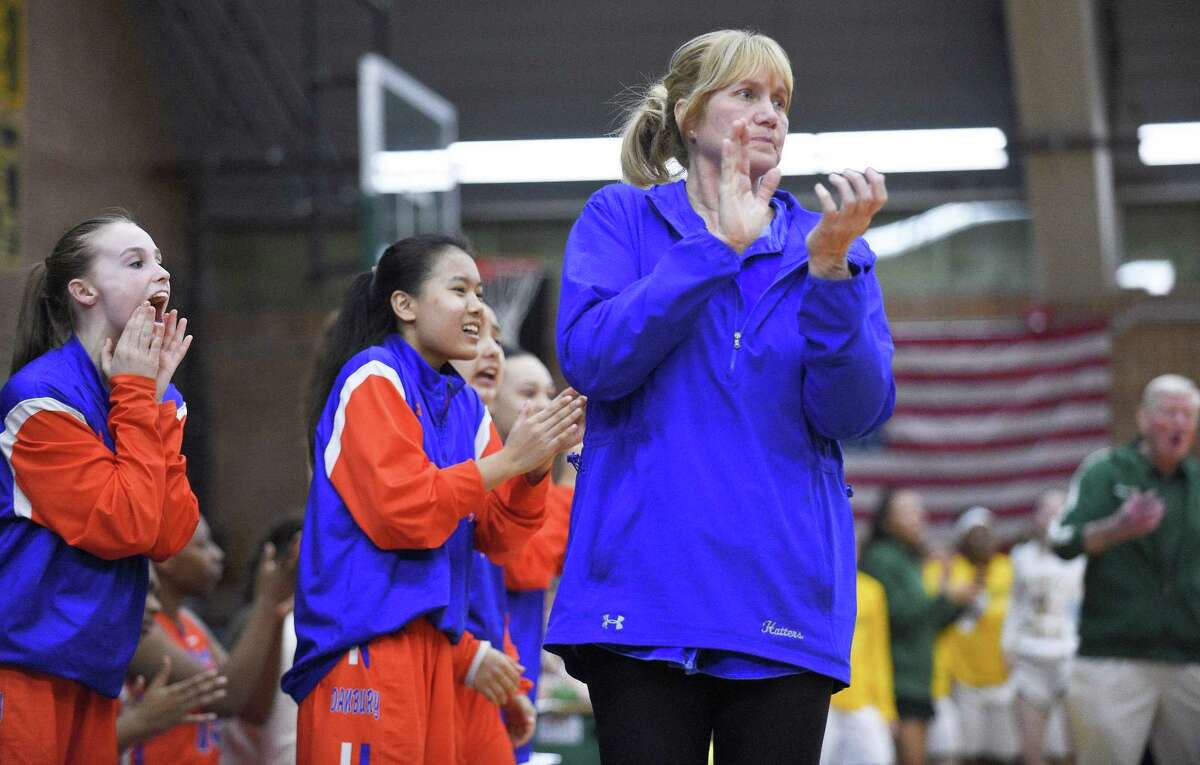 Trinity Catholic girls top Danbury; Lops scores 1,000th point