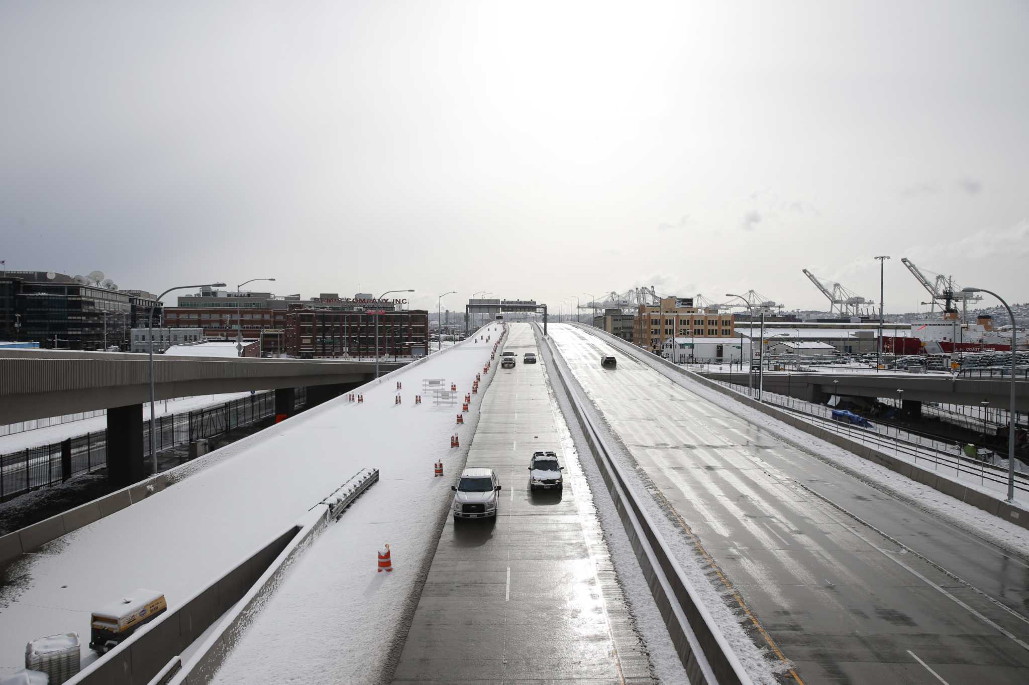 Another round of winter weather — will Seattle drivers be able to ...