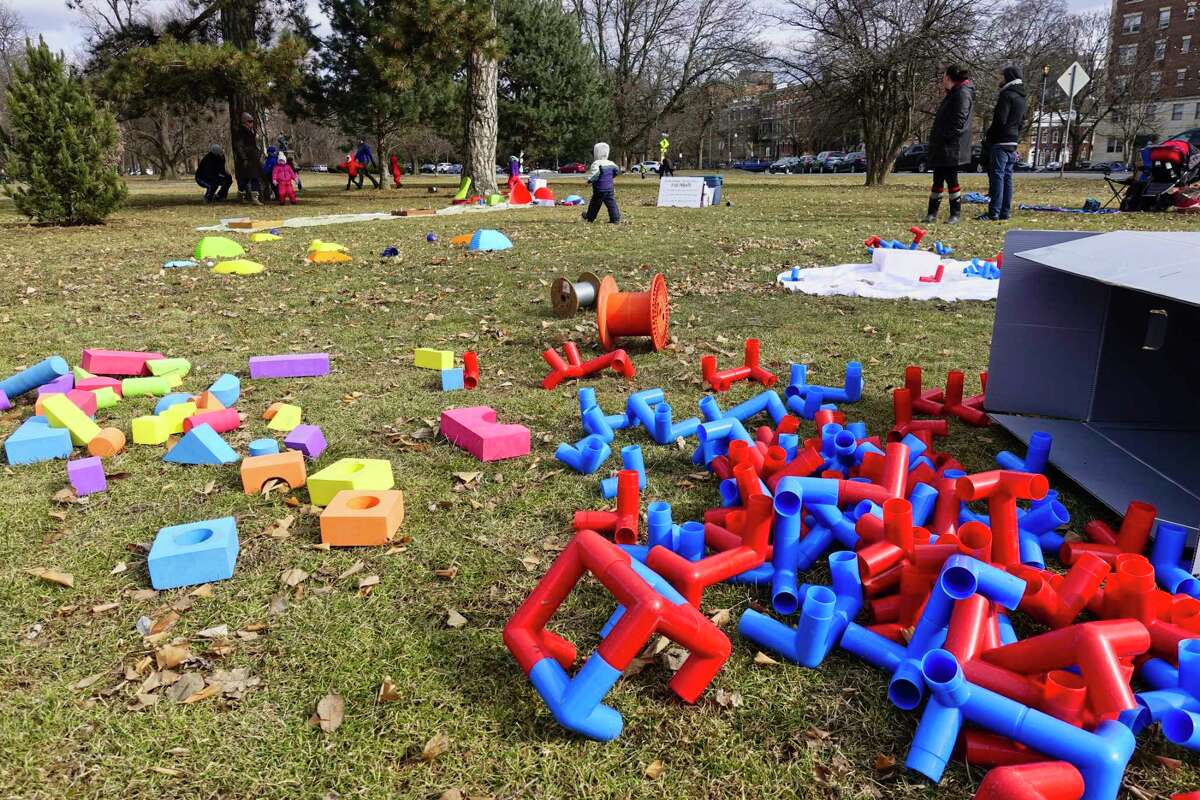 Photos: Pop-Up Adventure Playground at Washington Park