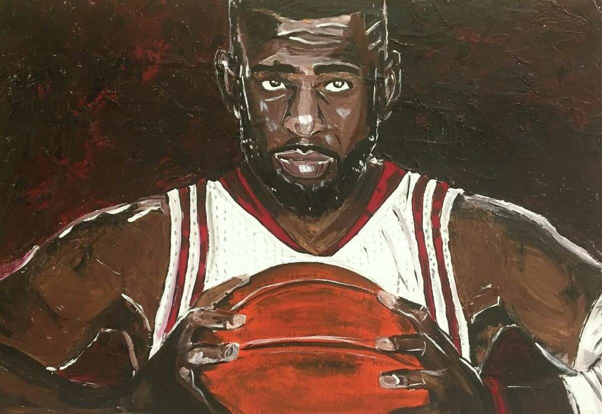 Houston native's paintings highlight icons from the Bayou City