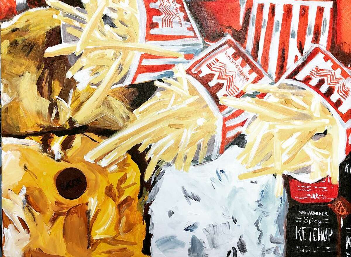 Houston native's paintings highlight icons from the Bayou City