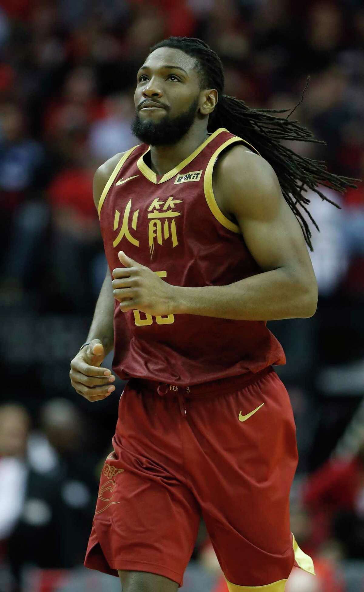 Rockets' Kenneth Faried adjusts to lineup, position change