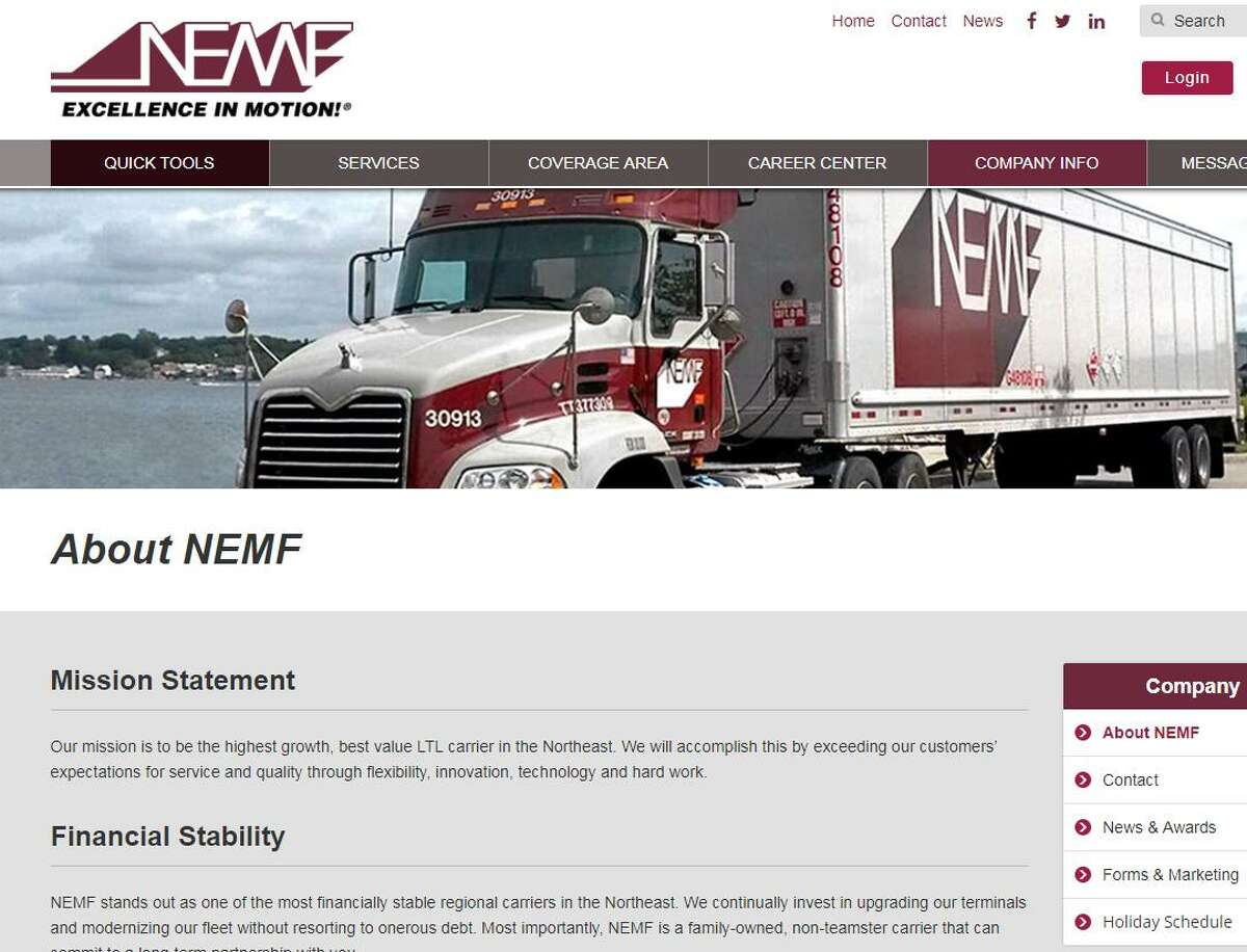 Trucking company jackknifes into bankruptcy