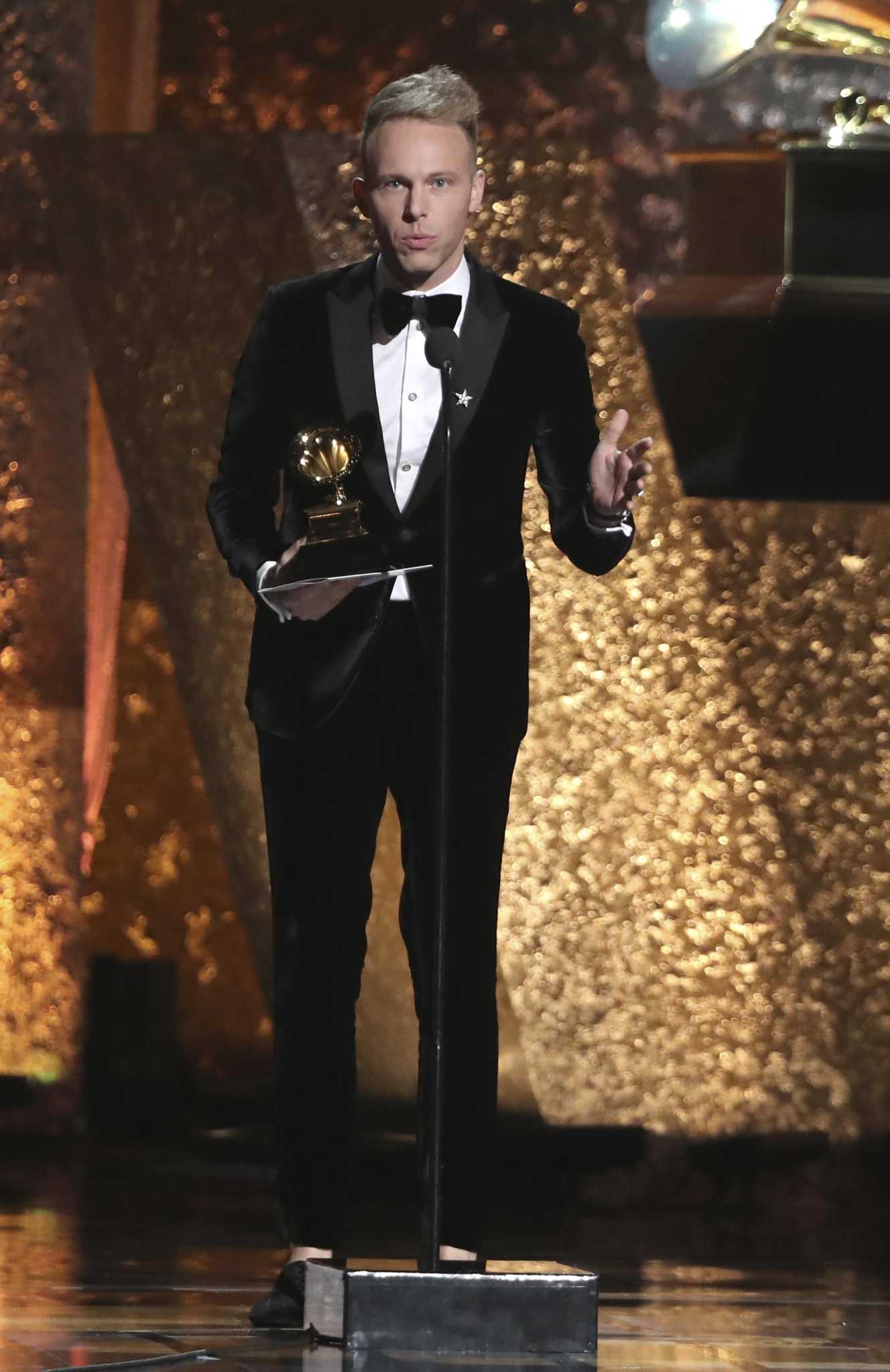 Westport’s Justin Paul wins big at Grammy’s for ‘Greatest Showman’