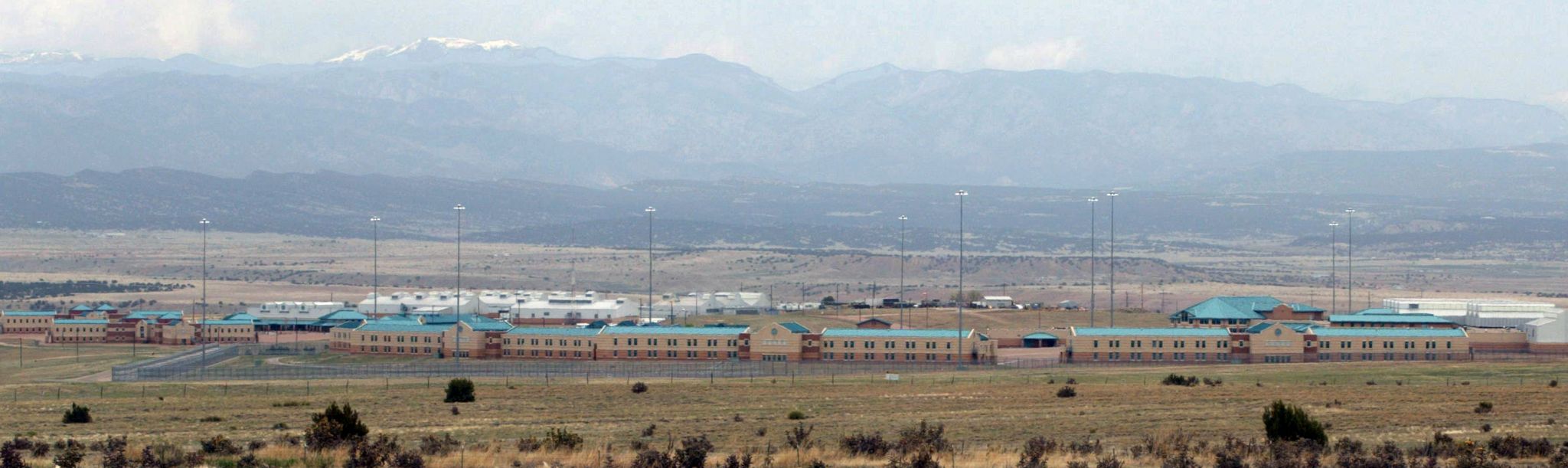 Photos show the "Supermax" prison in Colorado, also known as ADX, where ...