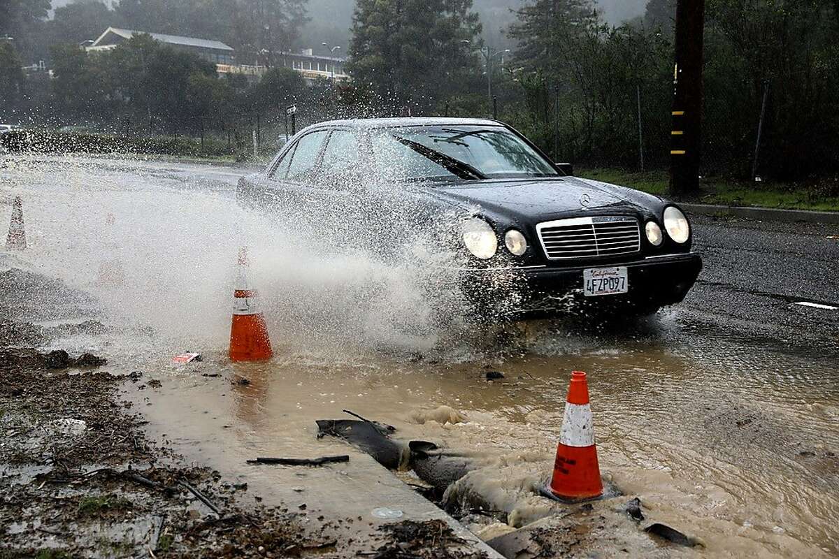 Two levee breaches reported near Highway 37 in Novato as rains pound ...