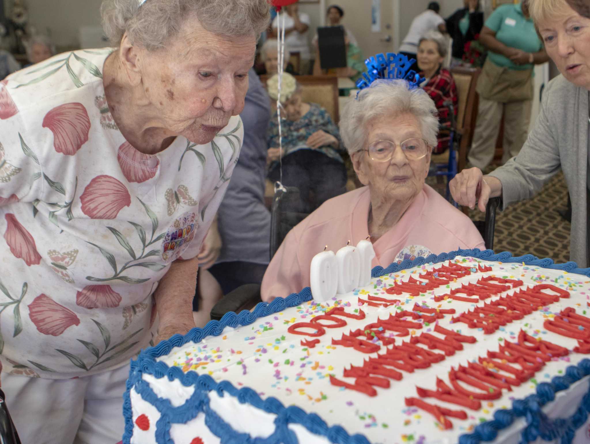 100 times 2: Elmcroft residents share 100th birthdays