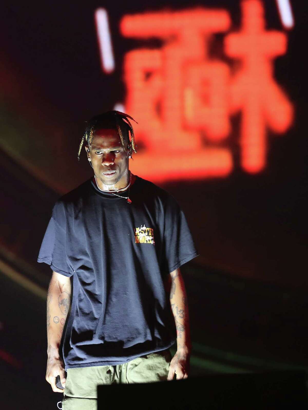 Travis Scott gets key to the city, promise of a new amusement park at ...
