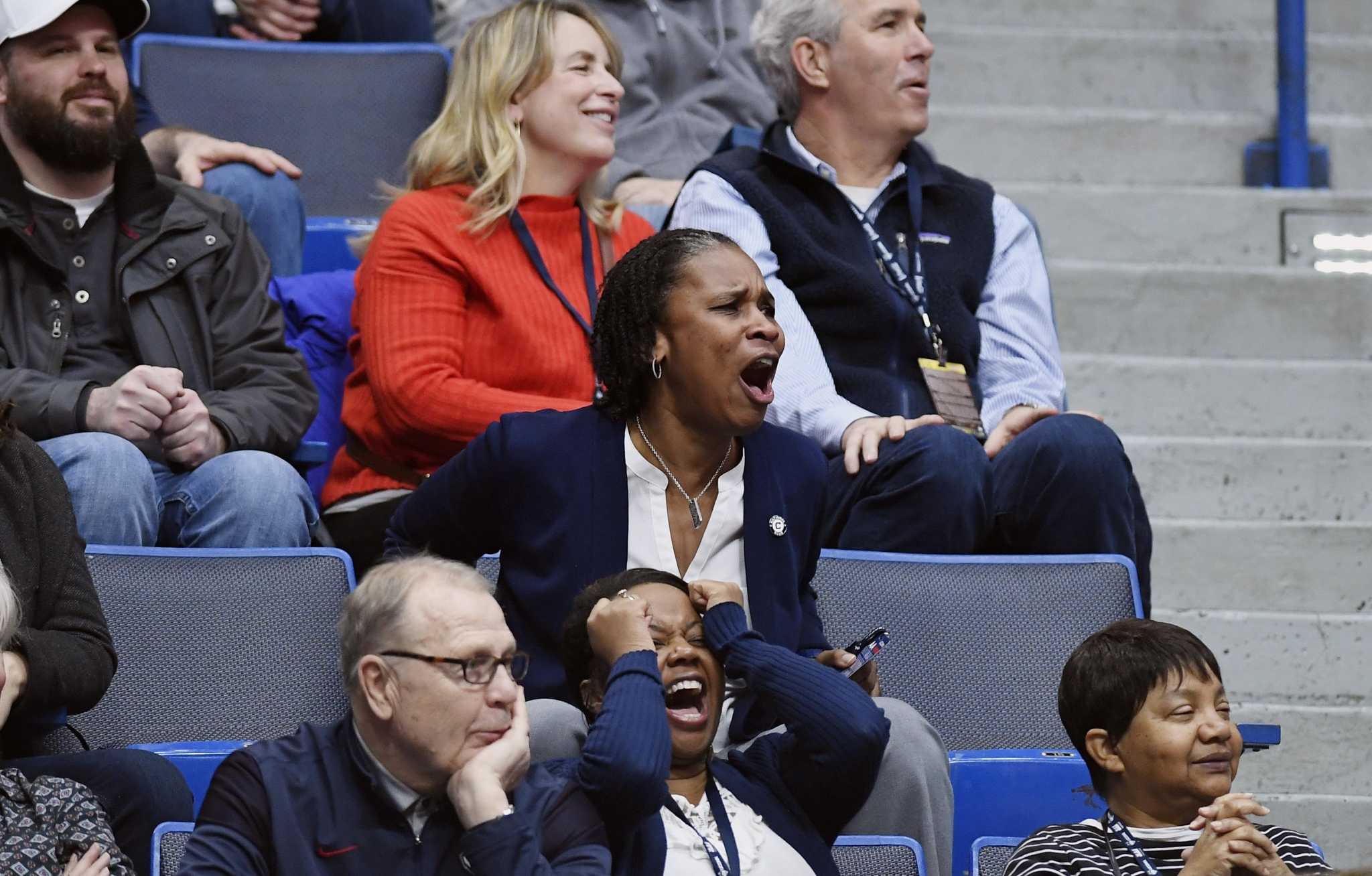 UConn’s Jamelle Elliott happy to be back home