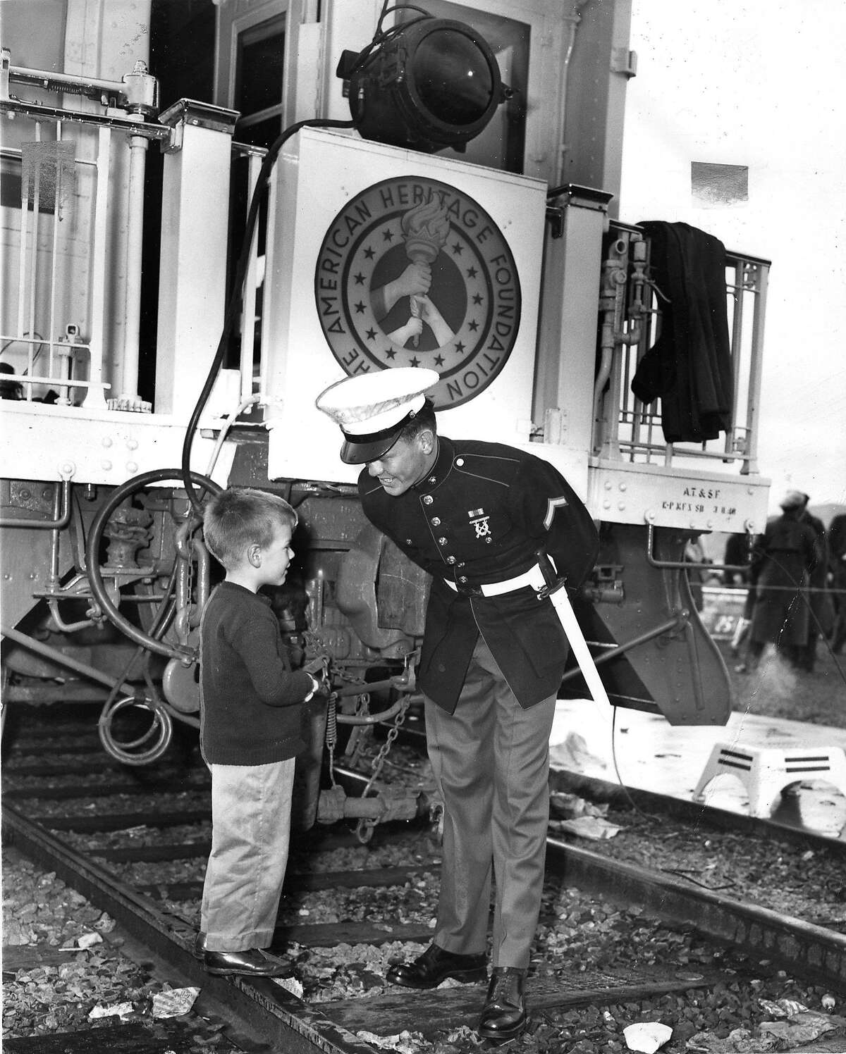 When the first Freedom Train came to SF, pulling controversy behind it