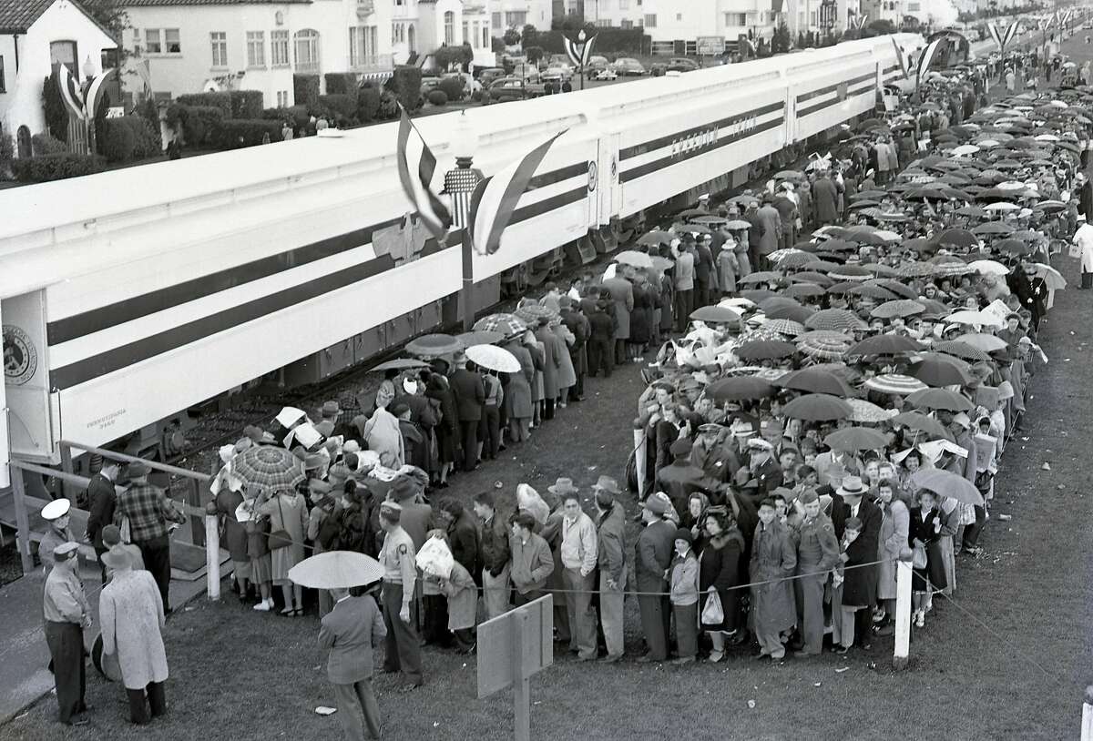 When the first Freedom Train came to SF, pulling controversy behind it