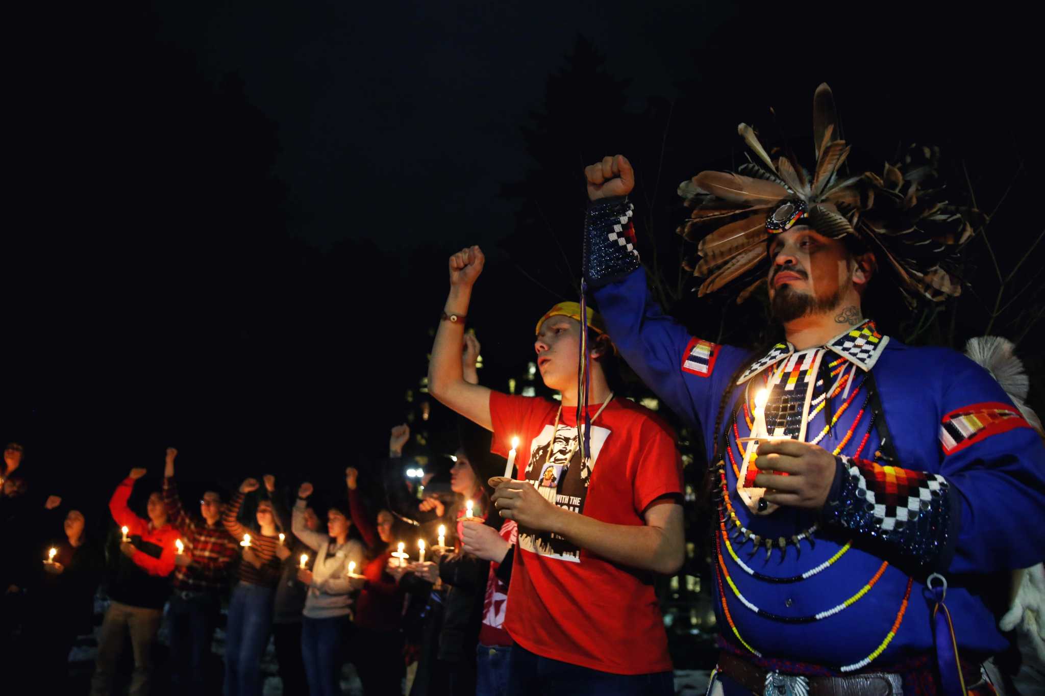 Photos: First Nations hosts 3rd annual vigil for missing, murdered ...
