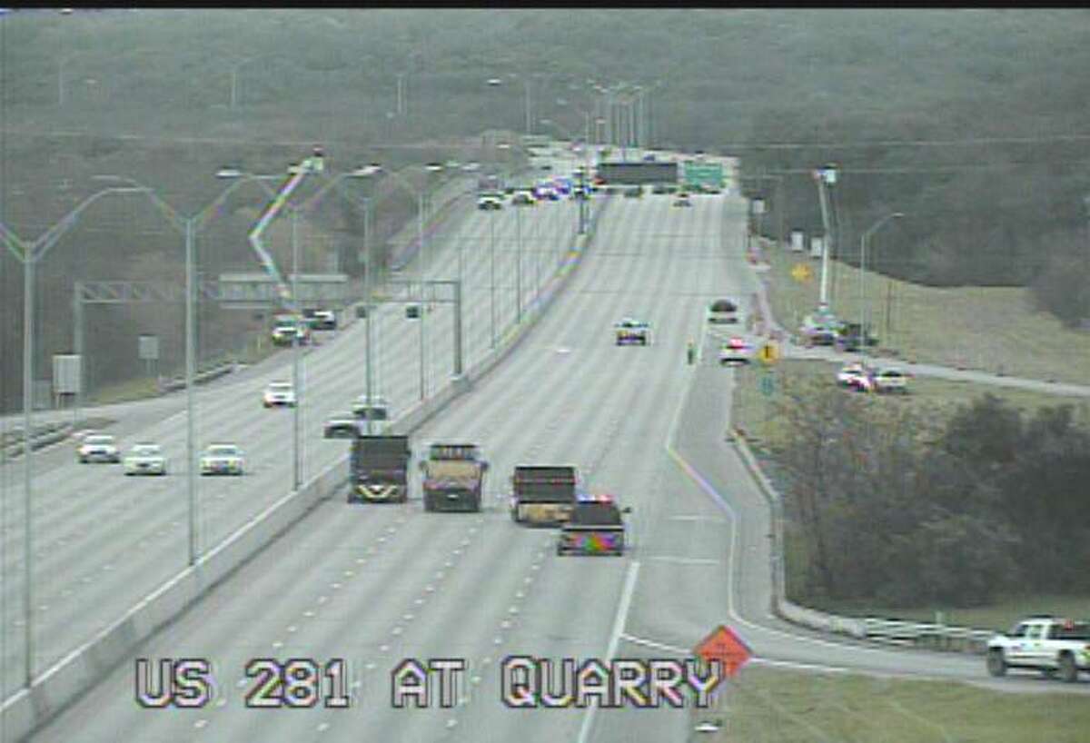 Scheduled maintenance on U.S. 281 resulting in traffic nightmare