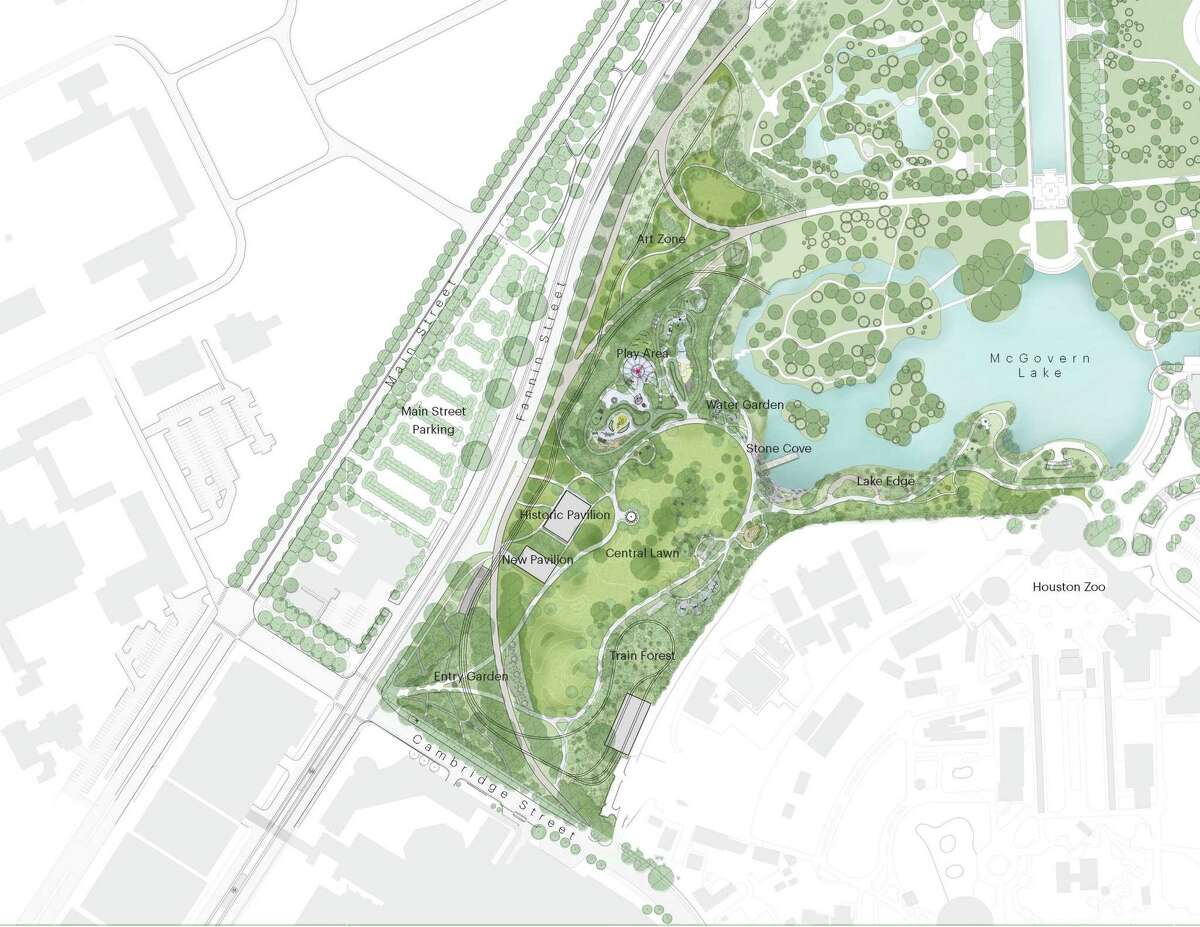 Hermann Park Conservancy unveils master plan project The Commons