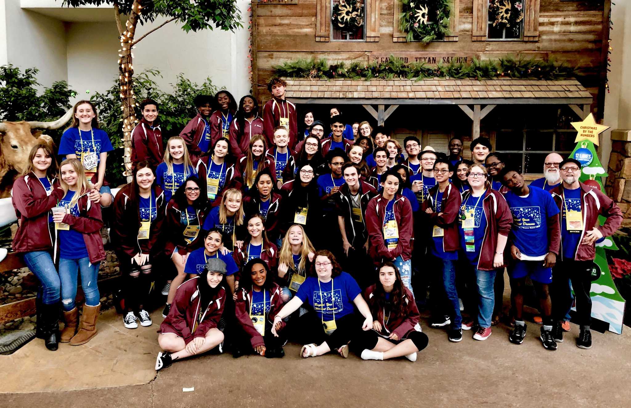George Ranch High theater students make history