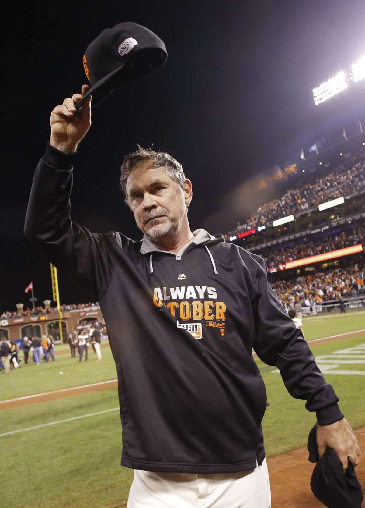 Giants manager Bruce Bochy will retire after the 2019 season