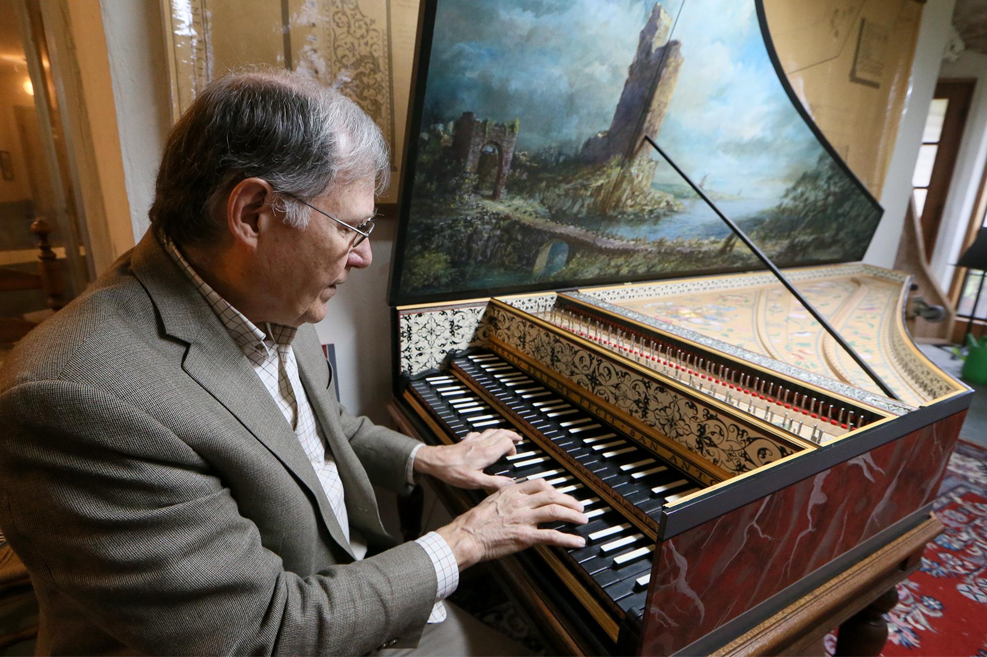 San Antonio’s Gerald Self makes new, historically accurate harpsichords ...