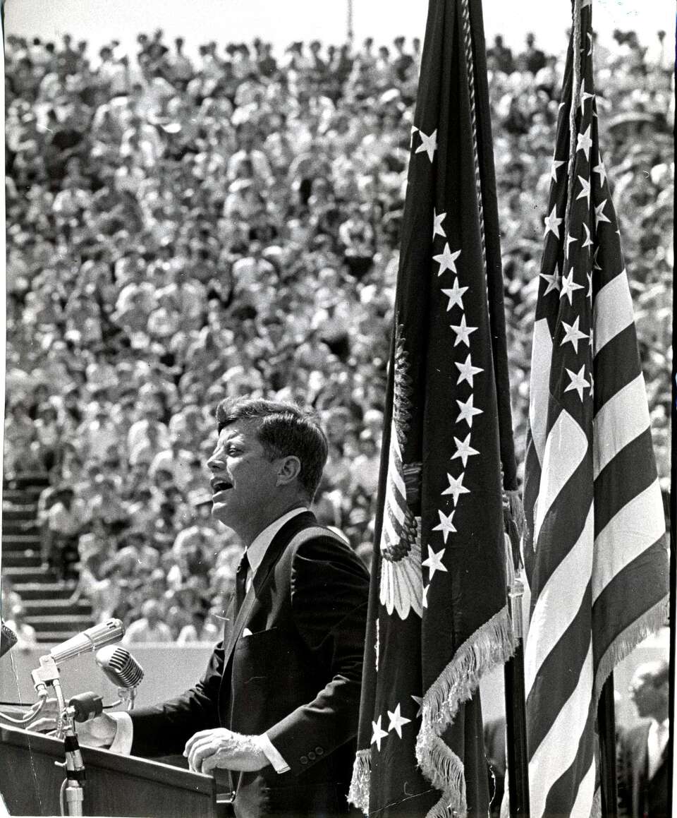 'We choose to go to the moon:' The text of Kennedy's speech at Rice ...