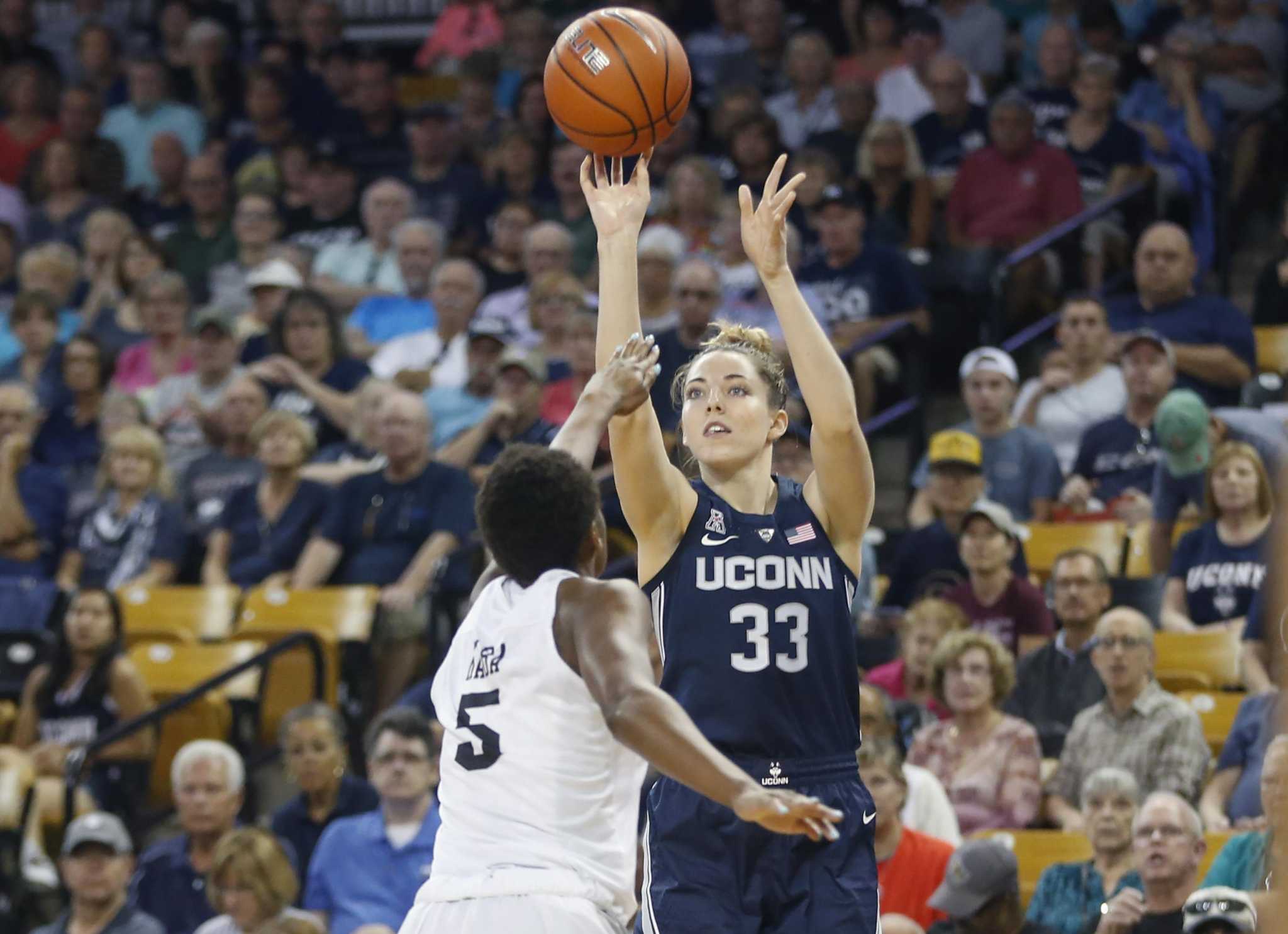 Injured UConn senior Katie Lou Samuelson will miss American Athletic ...