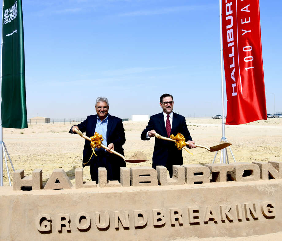 Halliburton breaks ground on oilfield chemical plant in Saudi Arabia ...