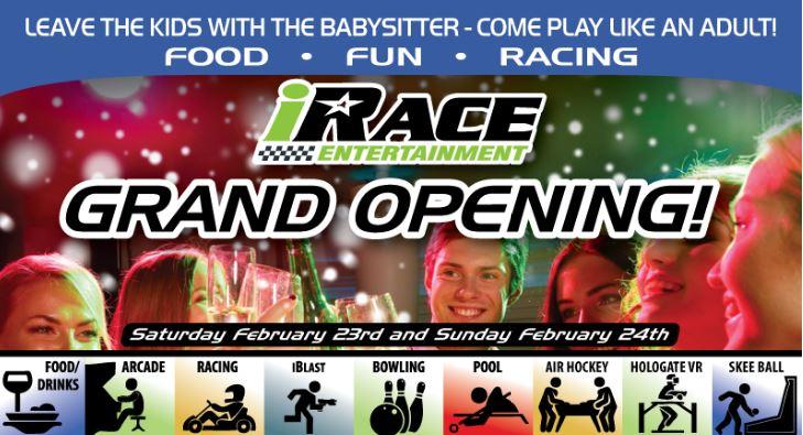 iRace Entertainment celebrates grand opening