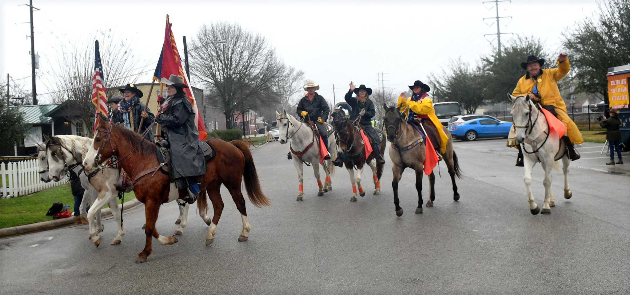 Trail ride through Tomball: Wet weather doesn’t dampen enthusiasm for ...