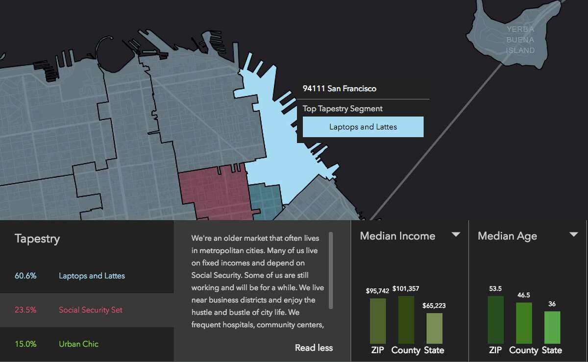 Are you a 'trendsetter' or a 'soccer mom'? This map of SF can tell you