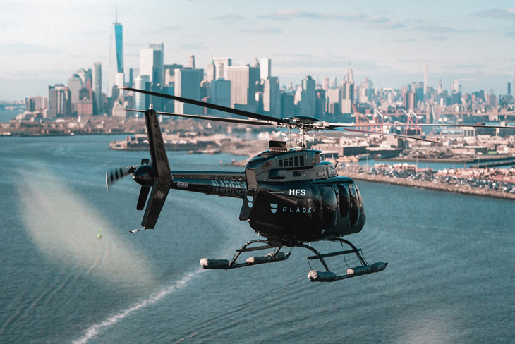 Fly airport-to-city by helicopter at LAX, JFK