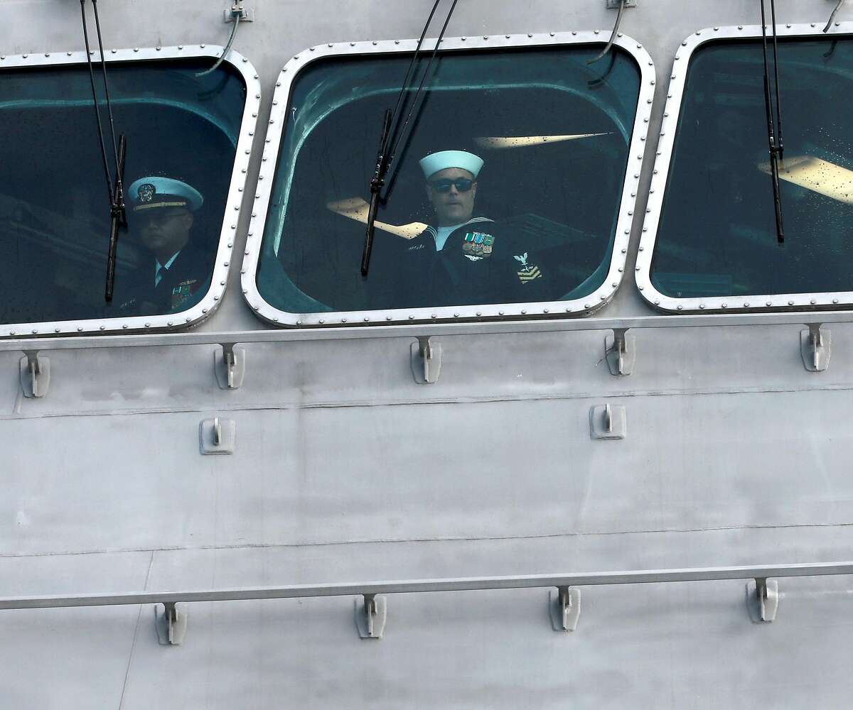 Littoral combat ship Tulsa, the Navy’s newest warship, commissioned in SF