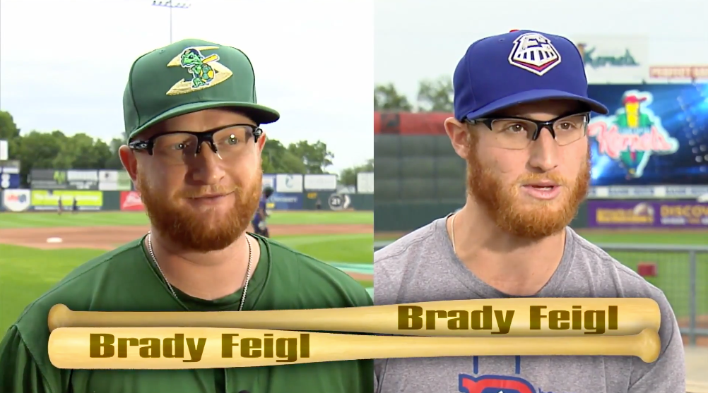 Two red-headed pitchers, both named Brady Feigl, take DNA test to see ...