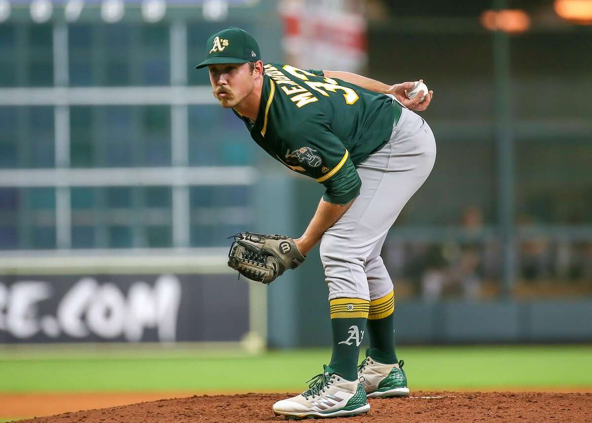 A’s rotation hopeful Daniel Mengden is lighter, focused