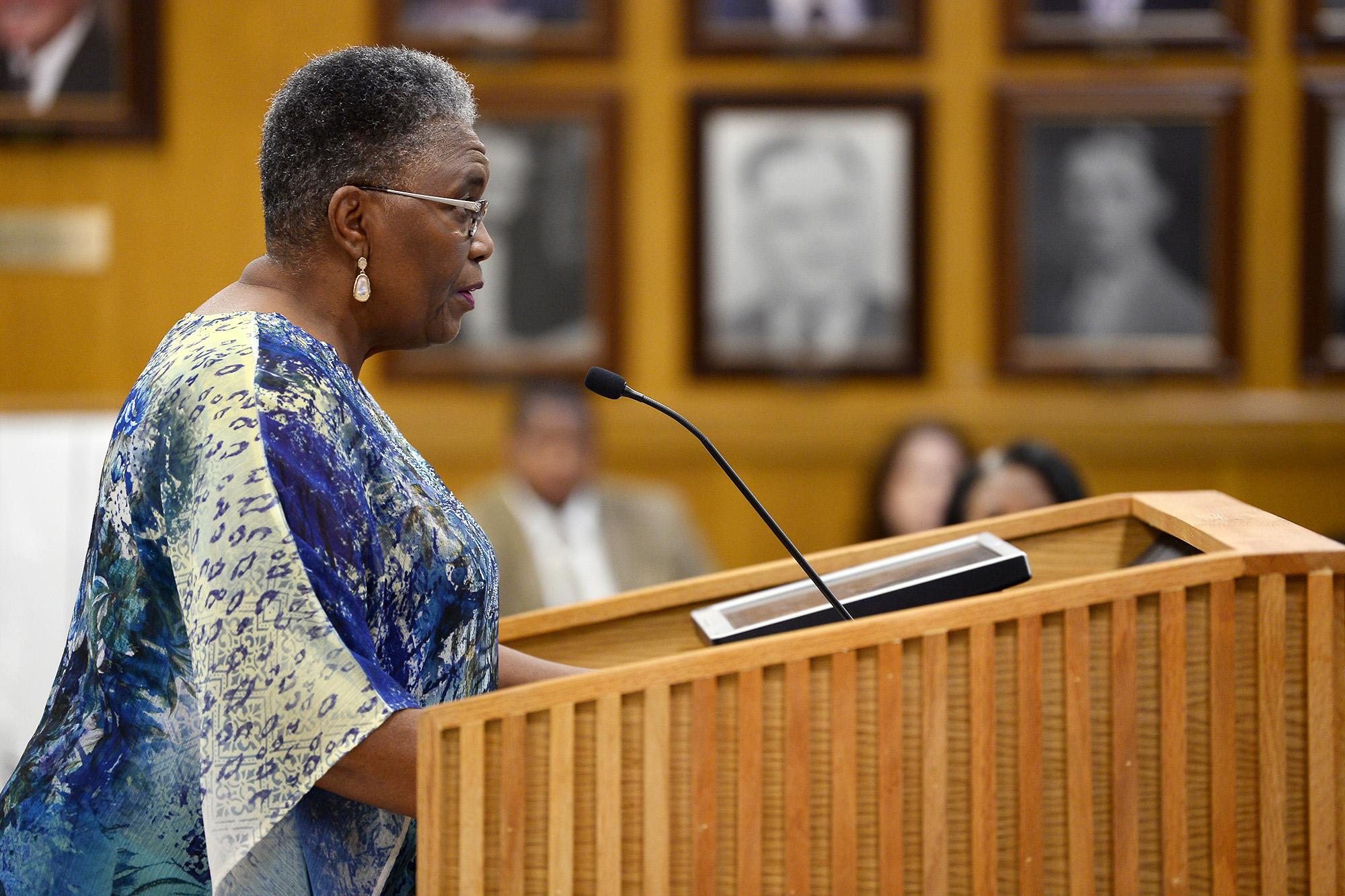 BISD seats Zenobia Bush to board spot won in 2017