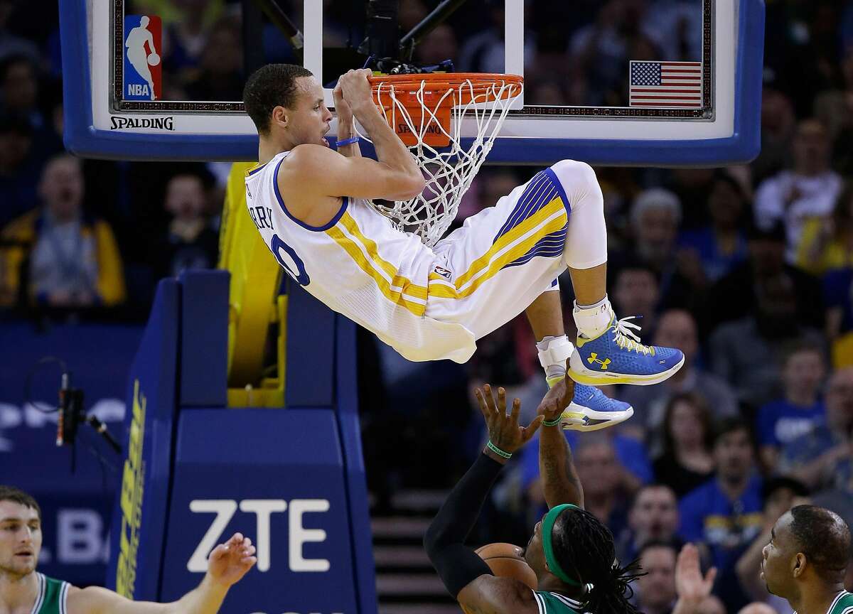 Making of a rare Stephen Curry dunk: ‘Doesn’t just happen by accident’