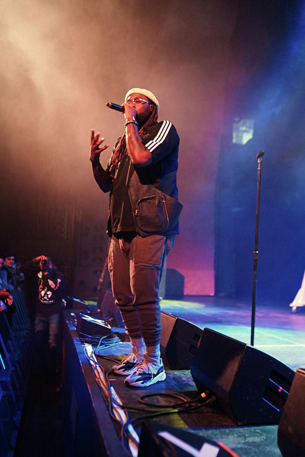Aztec Theatre gets hyped for rapper Bas during San Antonio stop
