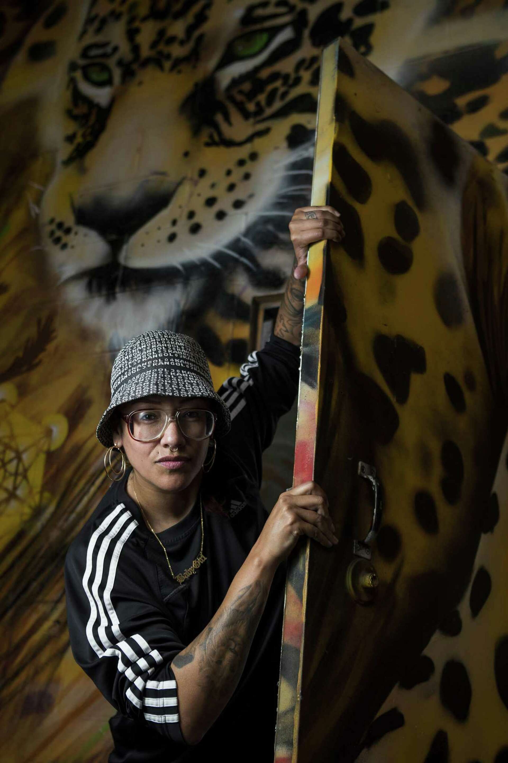 Houston b-girls Ericka Martinez and Lucia Rodriguez break the ...