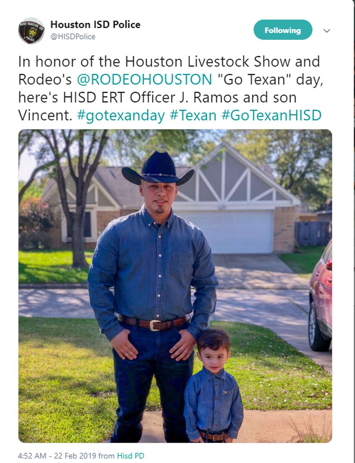 Go Texan Day brings out the cowboy among Houston famous faces