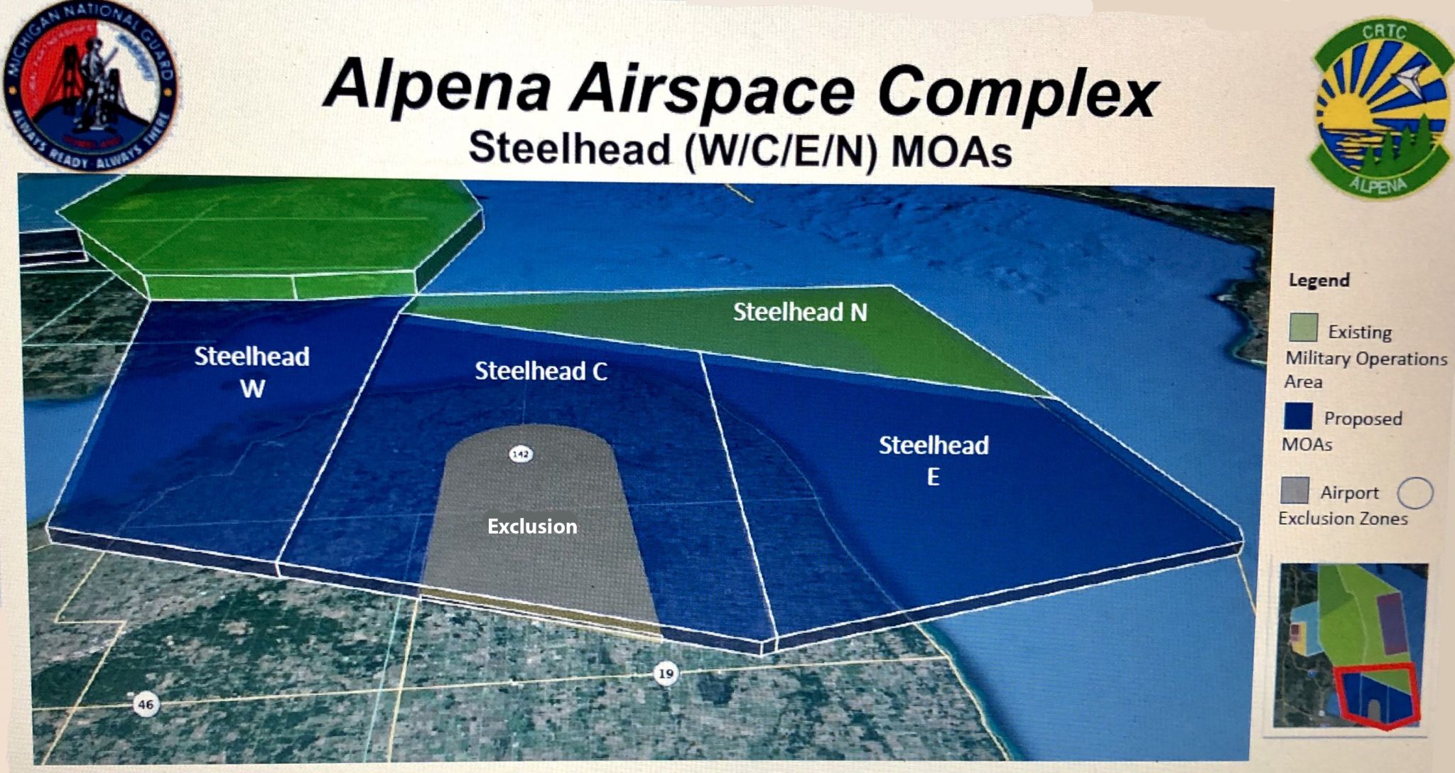 Military pitches low-flying airspace proposal